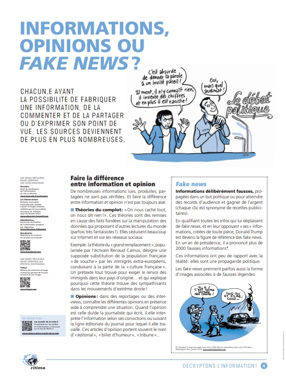 Décrypter l'information - Notre Dame d'Annay